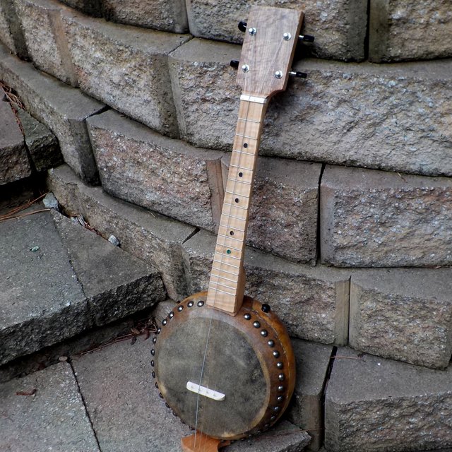 Banjolele Uke #102T Tenor 4 string ukulele banjo – Gourd Banjos by Barry
